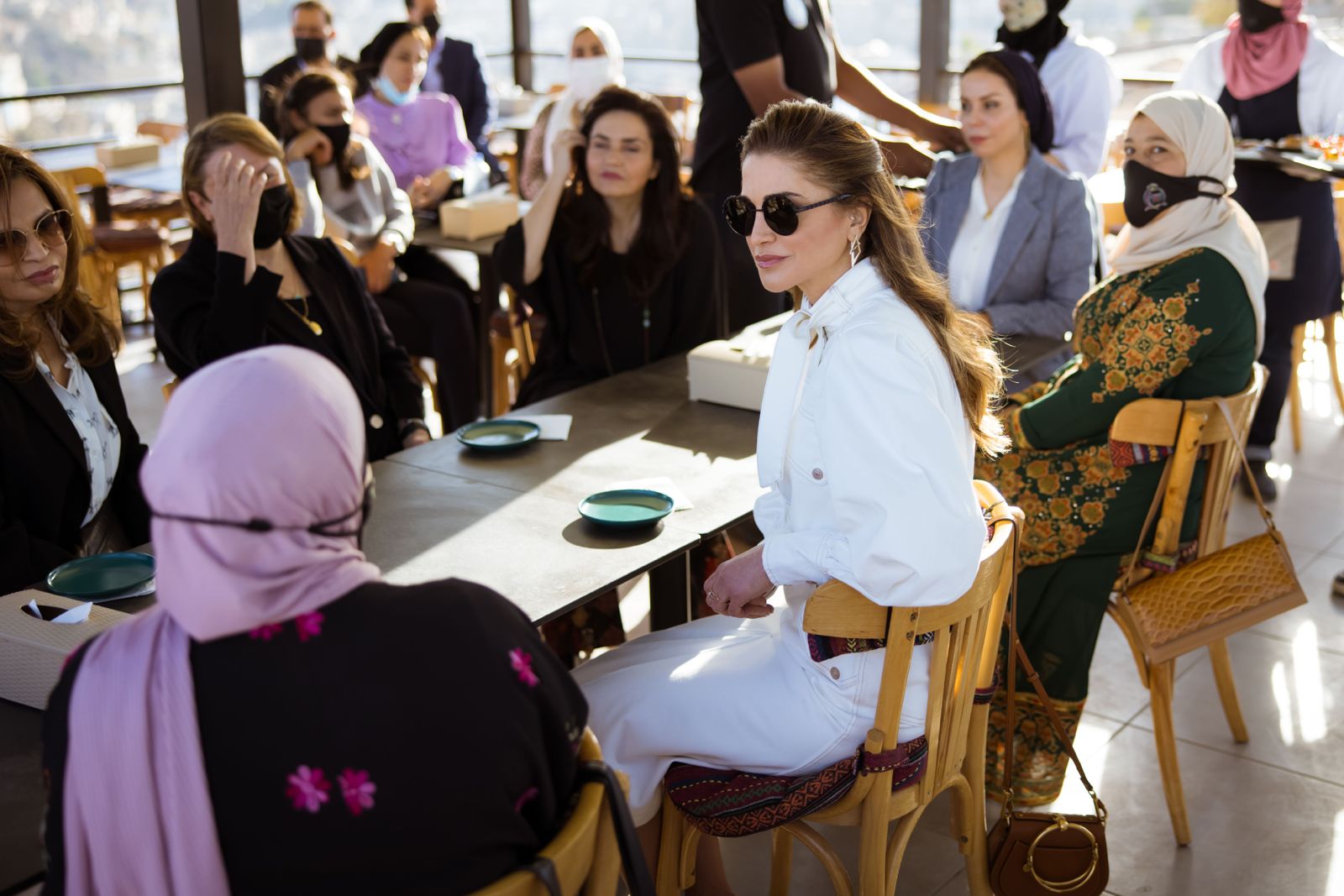 الملكة رانيا العبدالله تزور دار نعمة في جبل القلعة | أردنيات | زاد ...